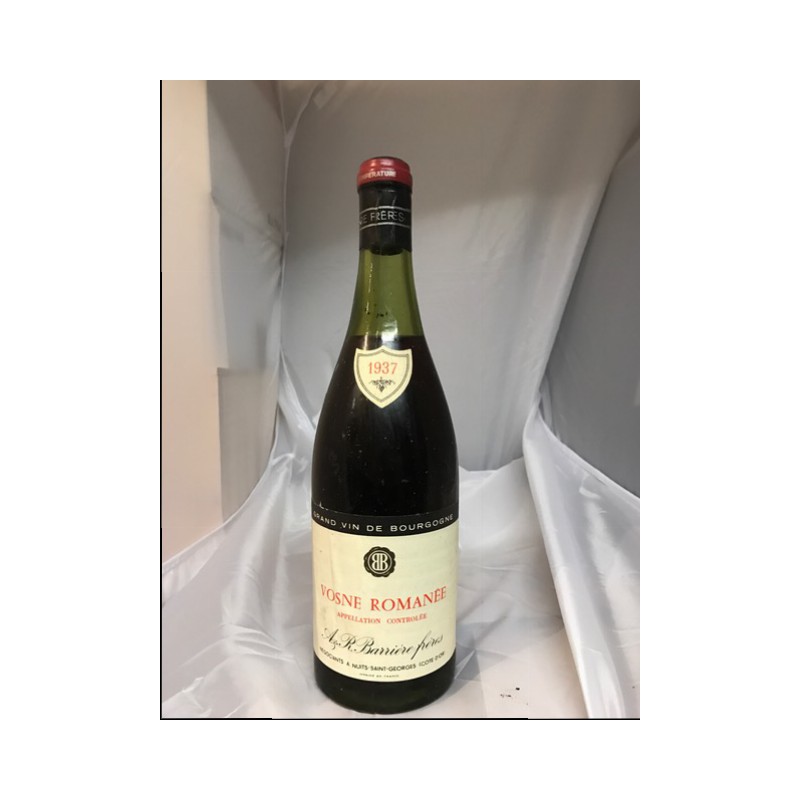 VOSNE ROMANEE 1937 - Wine Classics